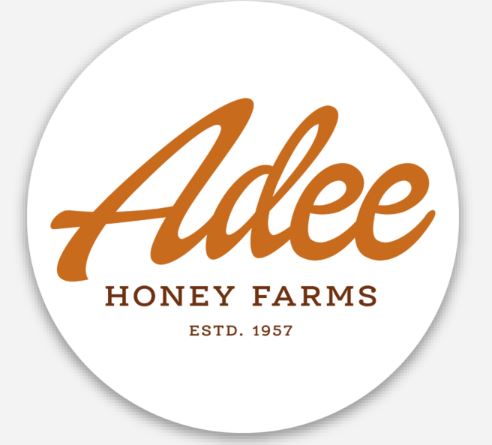 Adee Honey Logo - Sticker – Adee Honey Farms